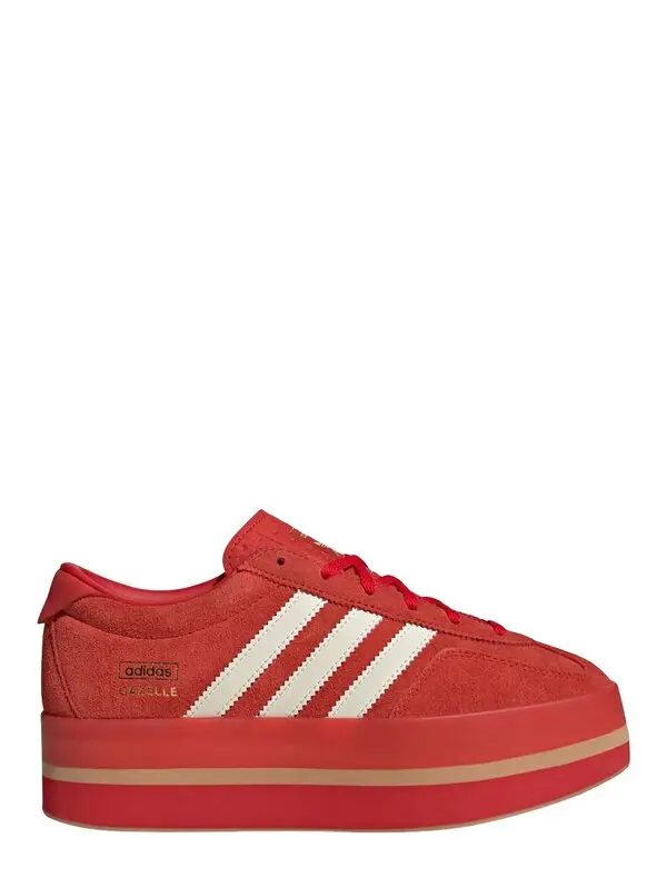 Adidas Gazelle Stack Sneakers - Red