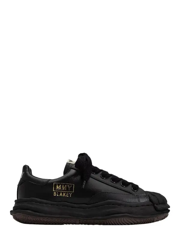 Mihara Yasuhiro Blakey Og Sole Leather Low - Black