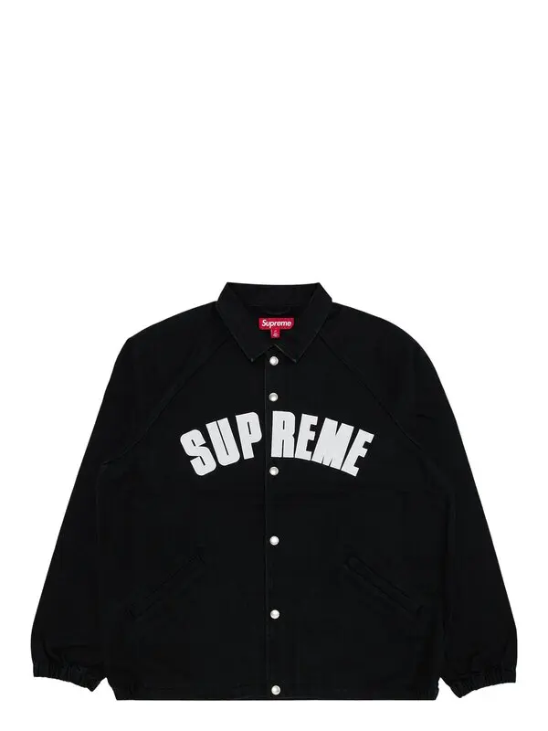 Supreme Arc Denim Coaches Jacket - Black