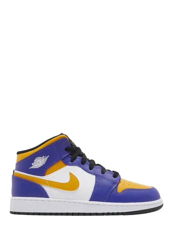 JORDAN 1 Mid Gs Sneakers - Purple