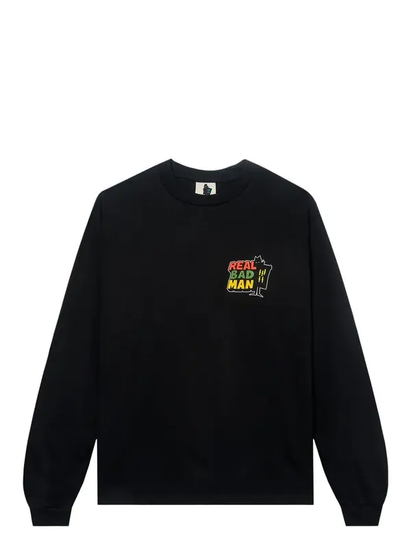 REAL BAD MAN Rbm Logo Vol 9 Long-sleeve Tee - Black