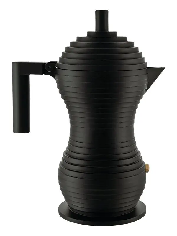ALESSI Pulcina Espresso Coffee Maker Michele De Lucchi For - Black