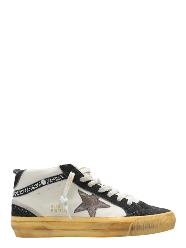 GOLDEN GOOSE Mid Star Sneakers - Grey
