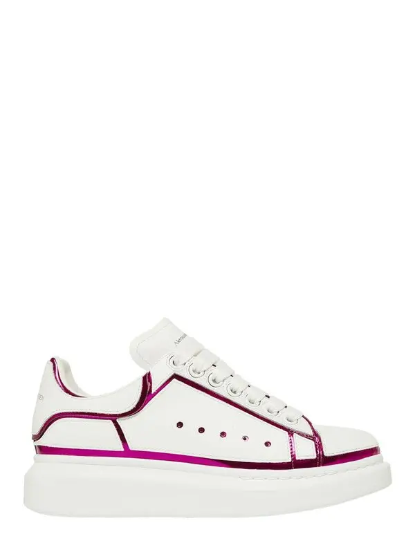 Alexander McQueen Oversized Low Top Sneakers - White