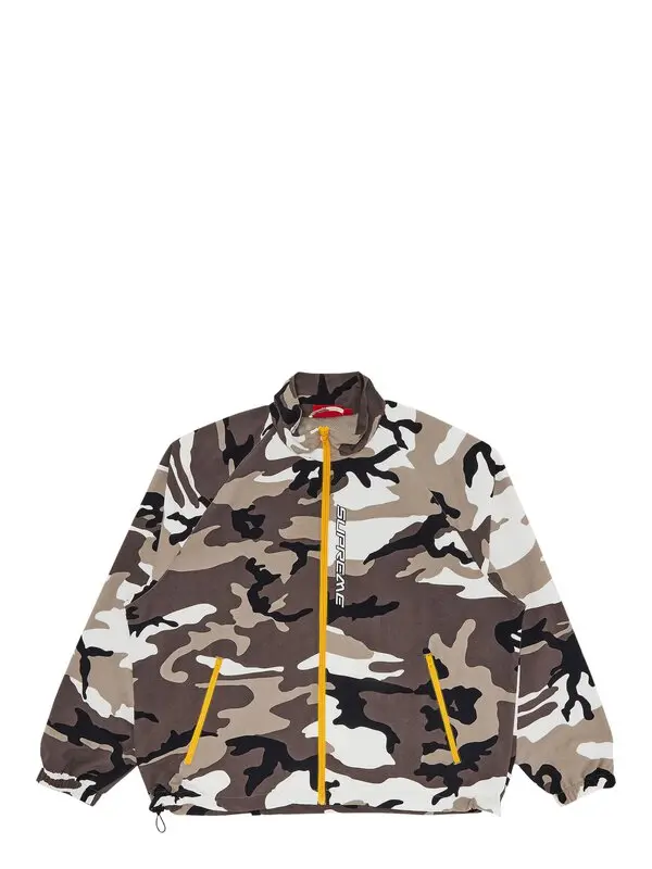Supreme Contrast Zip Track Jacket - Multicolor