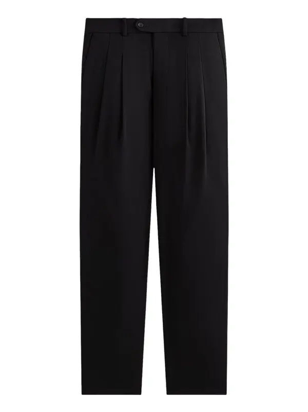 Kith Kin Kylan Pleated Trousers - Black