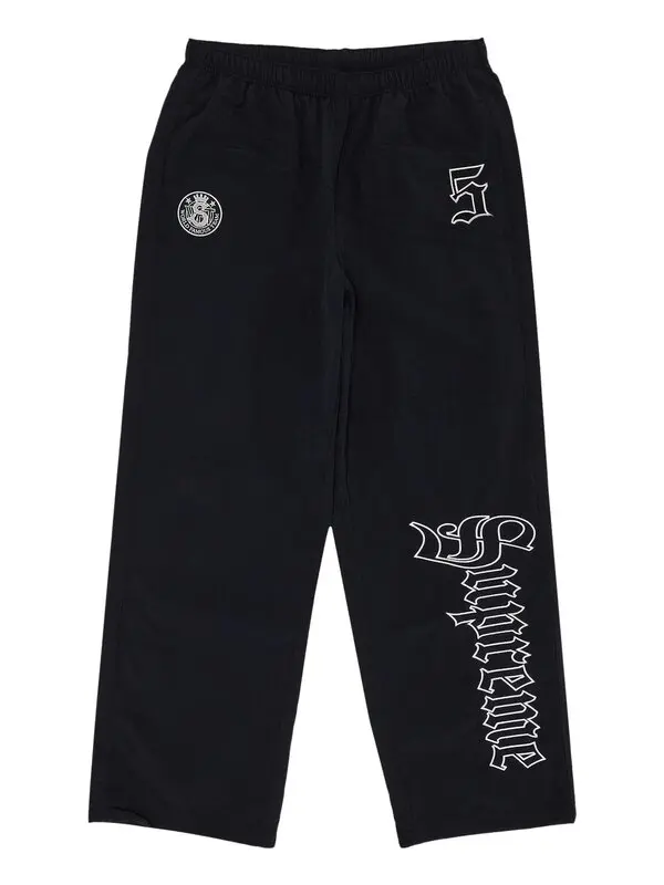Supreme Old English Track Pant - Black