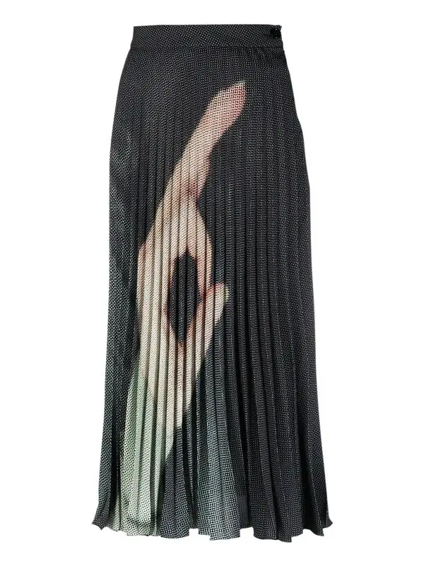 MAISON MARGIELA Midi Skirt - Black