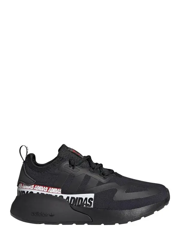 Adidas Zx 2k J Sneakers With Wordmark Heel Stripe - Black
