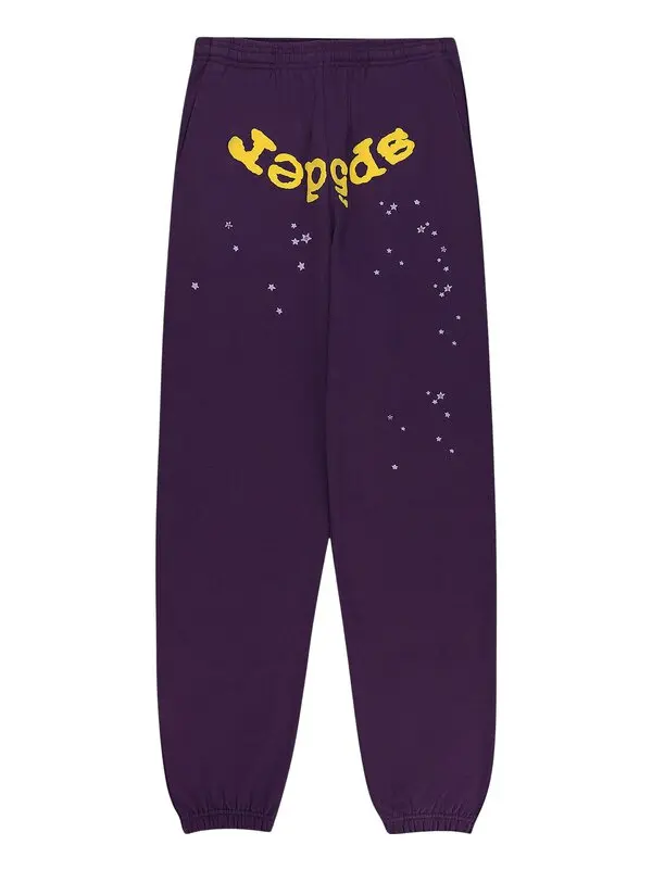 SP5DER Og Web V2 Sweatpant - Purple