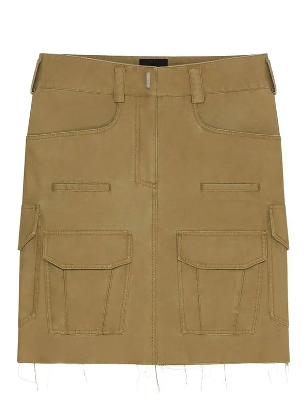 Givenchy Cargo Skirt - Green