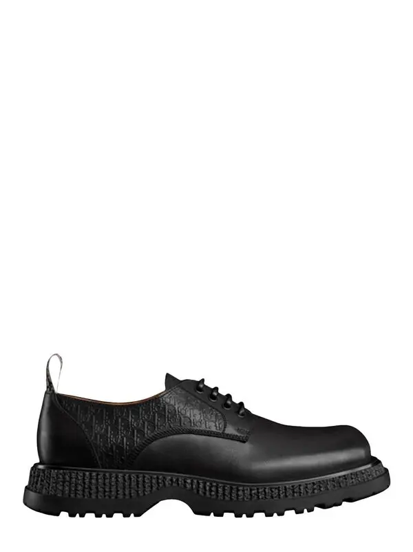 Dior Buffalo Derby Oblique Debossed - Black