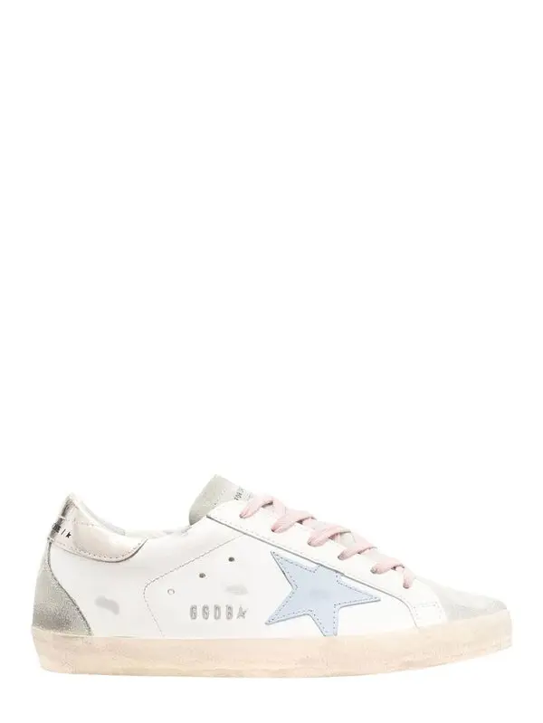 GOLDEN GOOSE Superstar Lace-up Sneakers - White