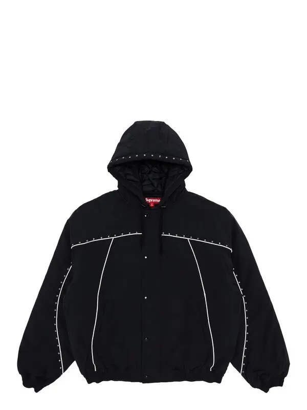 Supreme Studded Stadium Jacket - Black