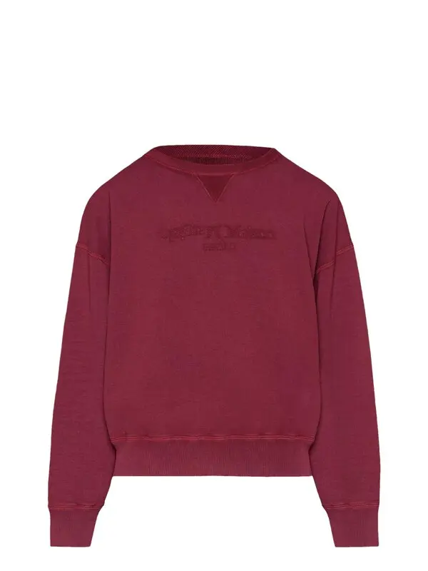 MAISON MARGIELA Crewneck Sweatshirt - Red