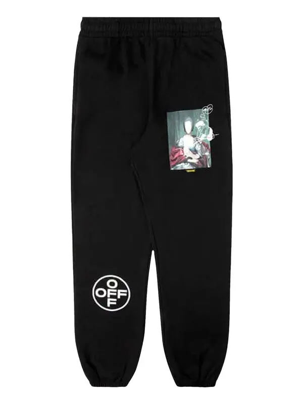 Off-White Mariana De S Slim Sweatpant - Black