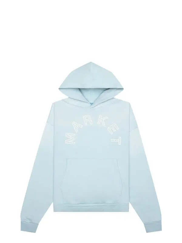 MARKET Starry Arc Hooded Sweatshirt - Blue