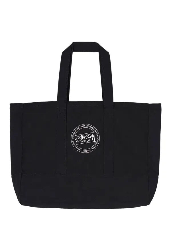 StÜssy Canvas Tote - Black