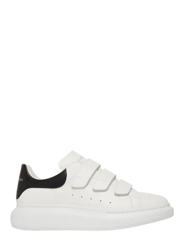 Alexander McQueen Oversized Triple Strap Sneakers - White