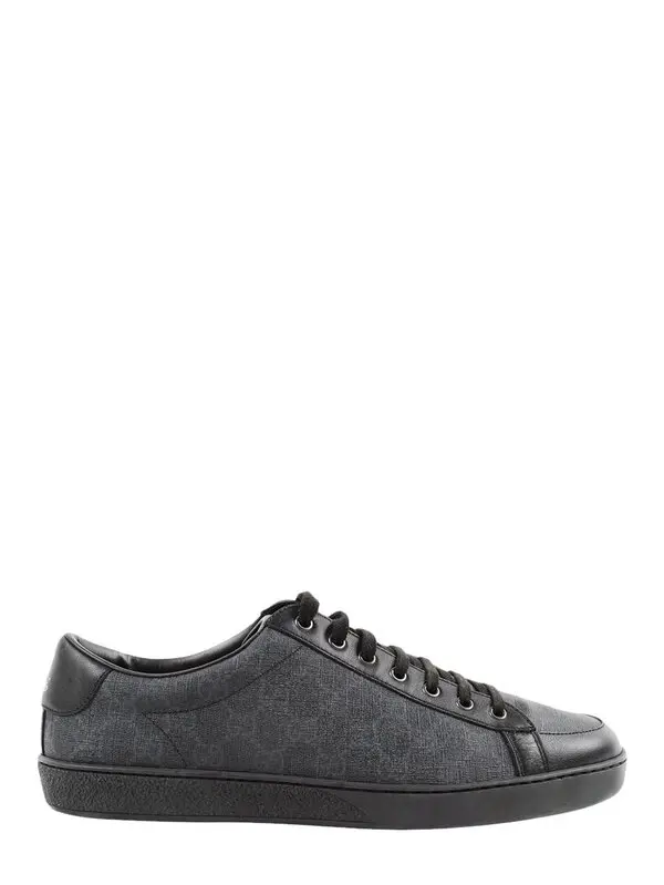 Gucci Brooklyn Gg Supreme Low Sneakers - Black