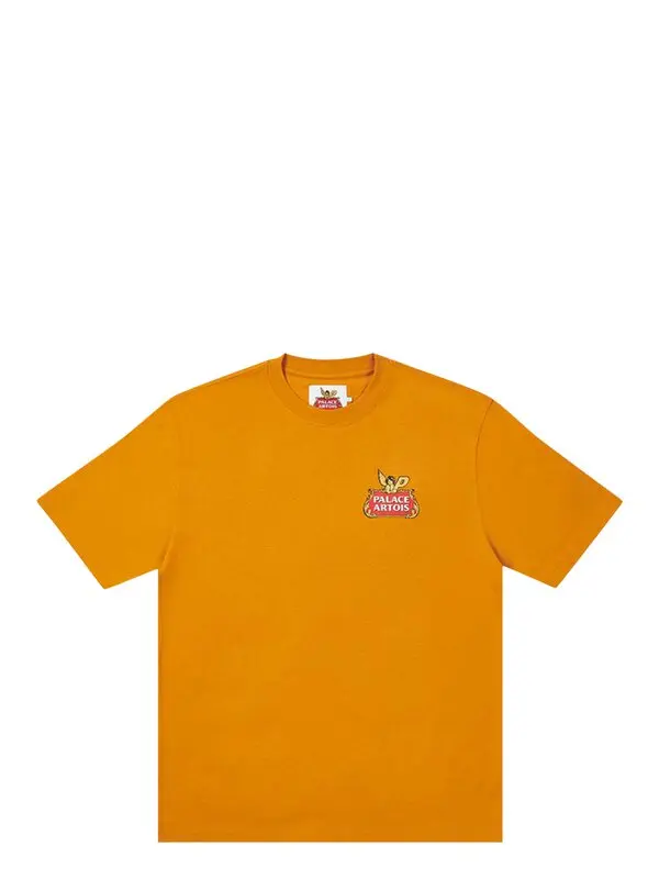 PALACE X Stella Artois P-skim T-shirt - Gold
