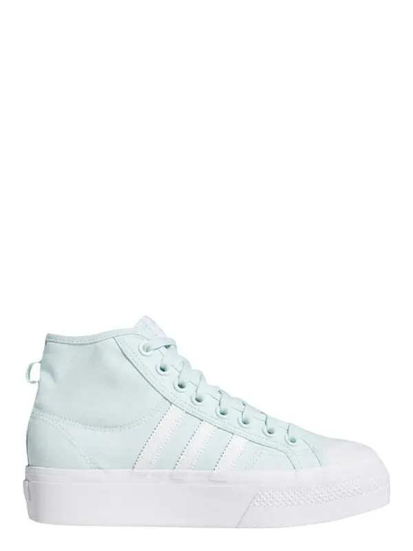 Adidas Nizza Platform Mid High-top Sneakers - Green