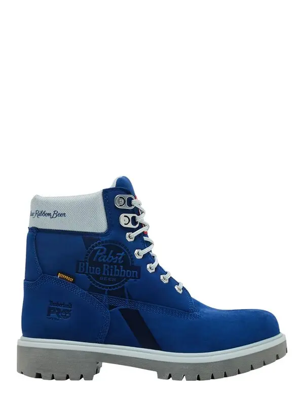 Timberland Pabst Ribbon X 6 Inch Soft Toe Waterproof Work Boot - Blue