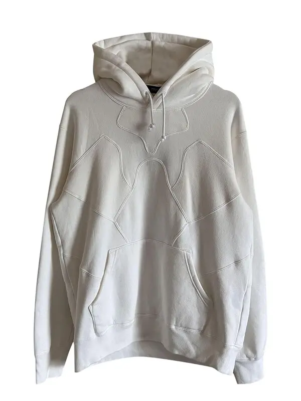 UNDERCOVERISM Paneled Hoodie - White