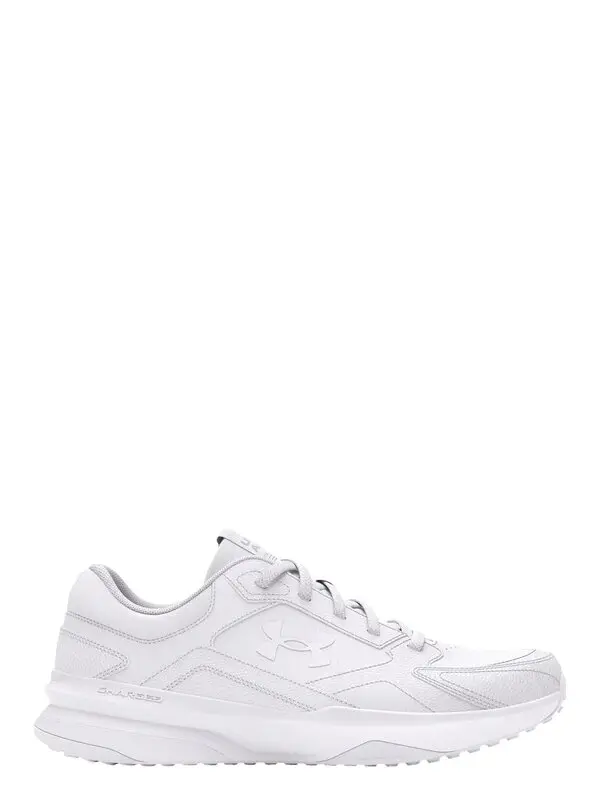 Under Armour Charged Edge Leather Sneakers - White