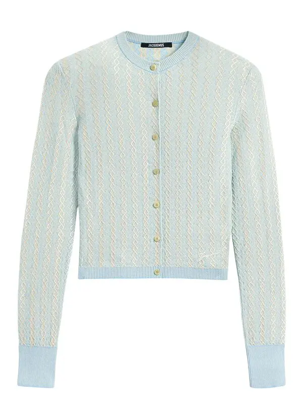 Jacquemus Le Cardigan Marino - Blue