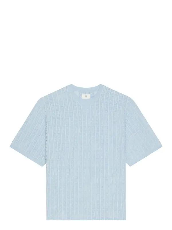Givenchy Towelling Short-sleeve Tee - Blue