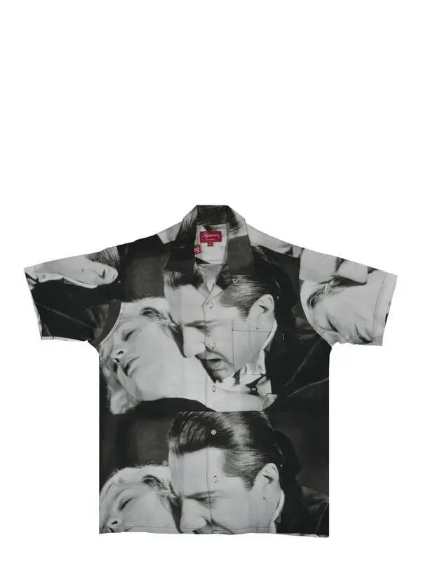 Supreme Bela Lugosi Rayon Shirt - White