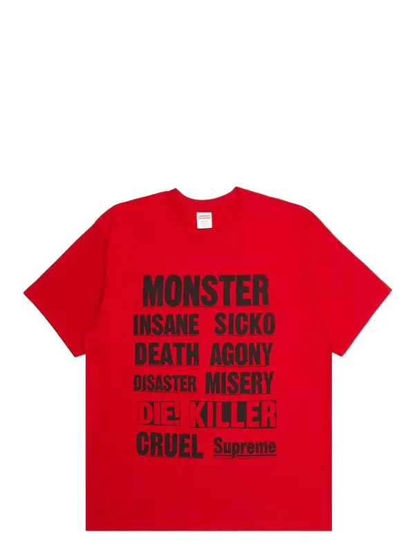 Supreme Monster Tee - Red