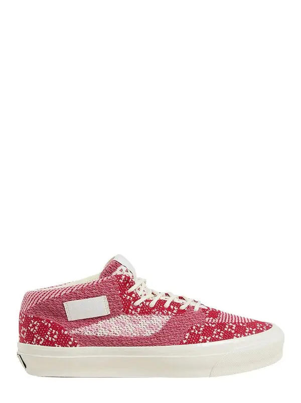 VANS Half Cab 33 Engineered Knit Sneakers - Red