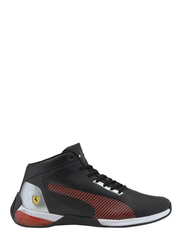 PUMA Scuderia Ferrari X Kart Cat X Mid Sneakers - Black