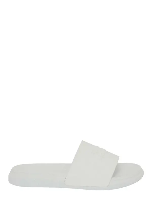 Alexander McQueen Logo Slides - White