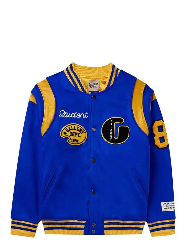 GALLERY DEPT. Student Varsity Jacket - Blue