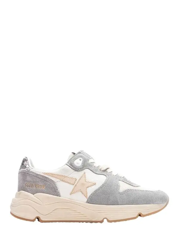 GOLDEN GOOSE Running Sole Sneakers - Silver