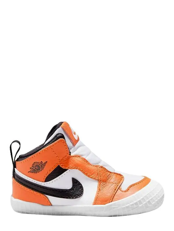 JORDAN 1 Crib Bootie - Orange