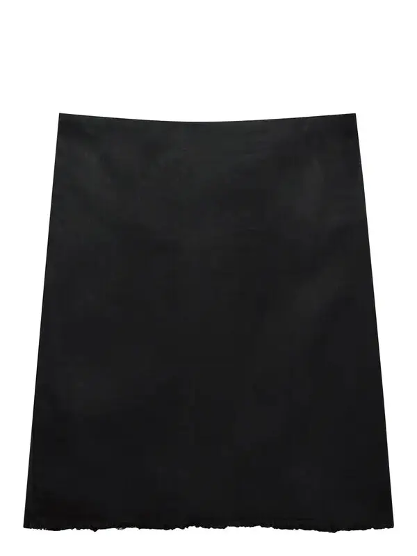 Rick Owens Dirt Mini Skirt - Black