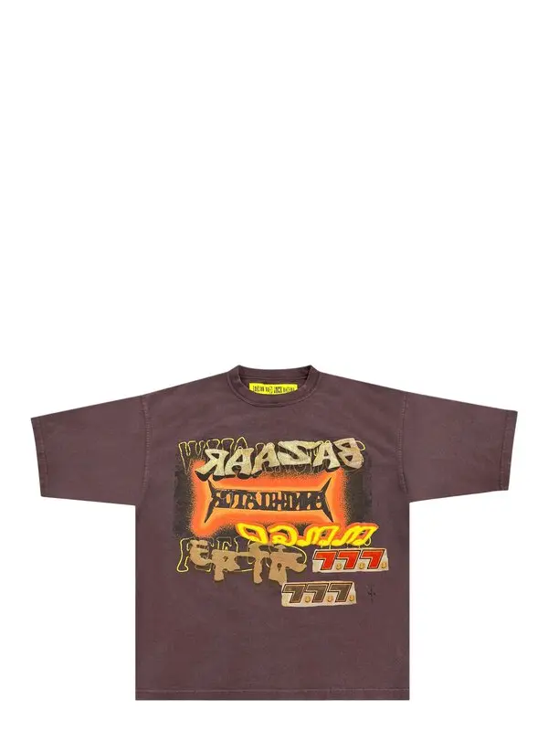 CACTUS JACK BY TRAVIS SCOTT Cactus Jack X Cactus Plant Flea Market Bazaar Tee - Brown
