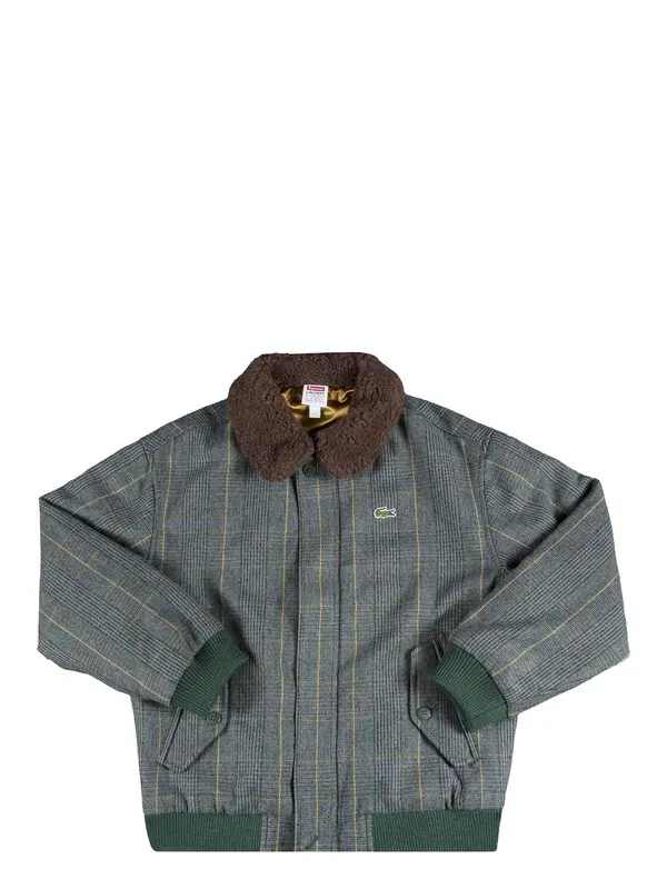 Supreme Wool Bomber Jacket - Green
