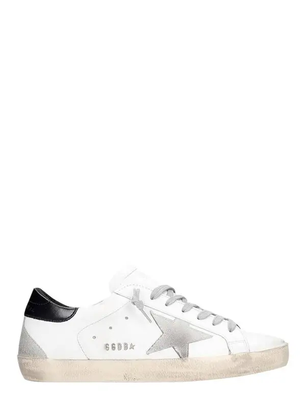 GOLDEN GOOSE Superstar Ice Black Sneakers - White