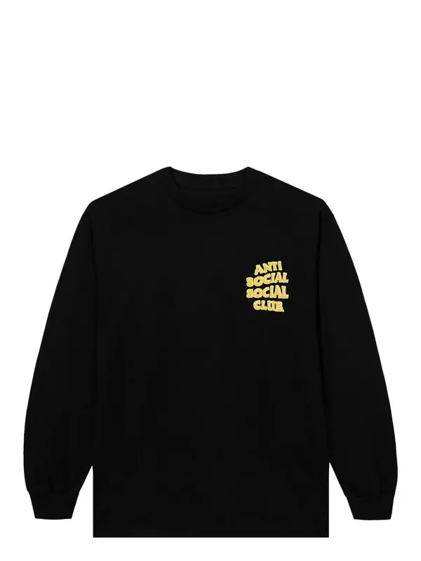 ANTI SOCIAL SOCIAL CLUB Anthropomorphic Long-sleeve Tee - Black