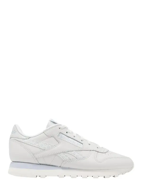 REEBOK Classic Leather Floral Logo Sneakers - Grey