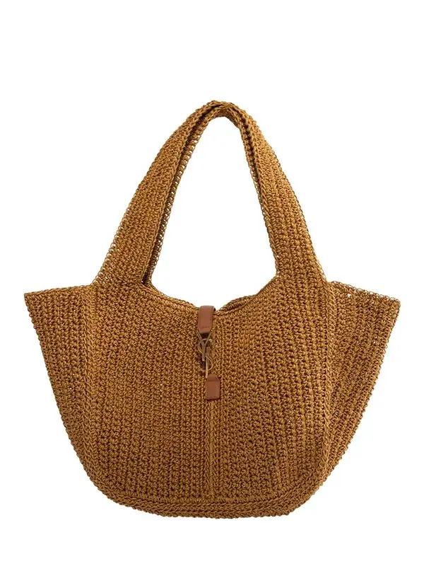 Saint Laurent Le 5 À 7 Bea Tote Bag - Brown