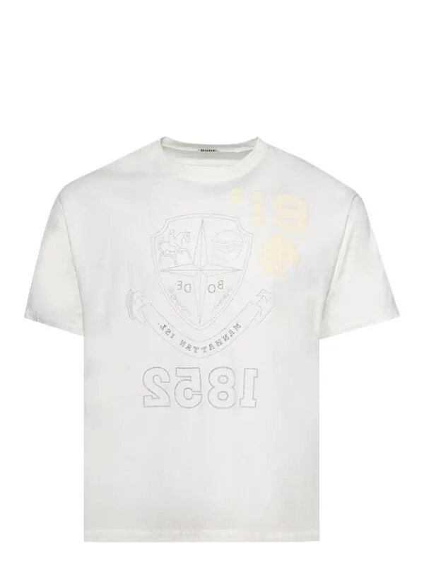 BODE Reversible Crest Tee - White