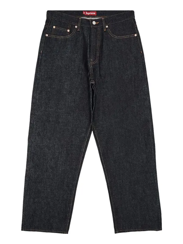 Supreme Rigid Baggy Selvedge Jean - Blue