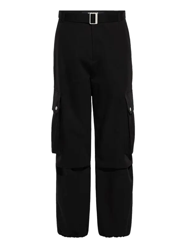 Jacquemus Cargo Trousers - Black