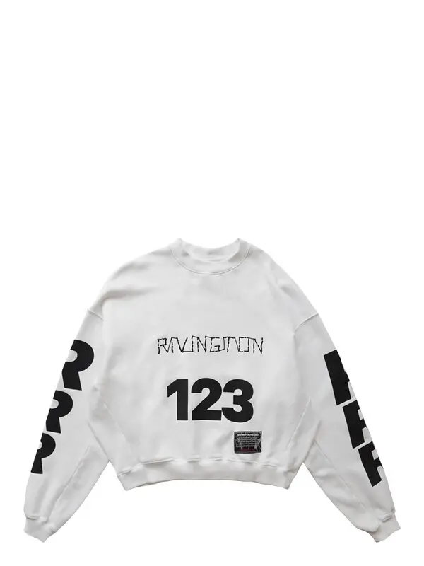 RIVINGTON ROI REBIS Uso 123 Cva Crewneck - White